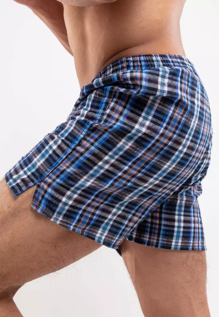 Buy FOREST Forest Underwear 100% Cotton Woven Boxers ( 3 Pieces ...