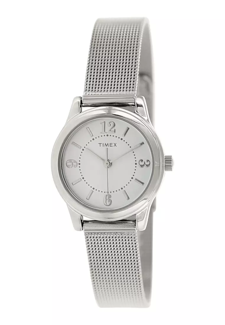 Buy Timex Timex Casey Silver Stainless Steel Womens Watch T2P457 STYLE ...