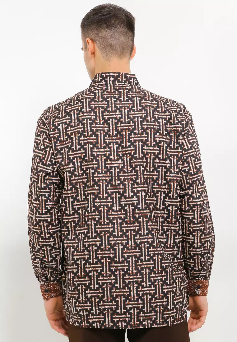 Jual Batik Tibodunyo Manuk Julang Kemeja Batik Exclusive Premium Pria ...