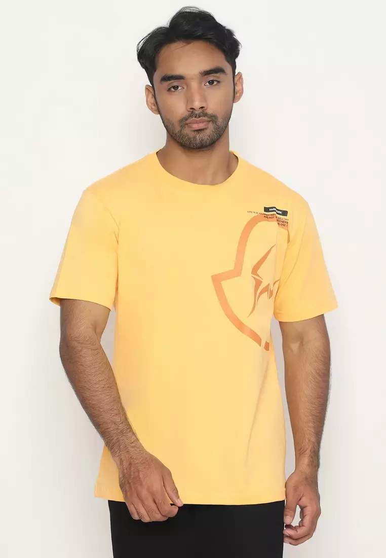 Jual NX NX T-Shirt Cotton Combed Tebal Pria 207370071 Original 2025 ...