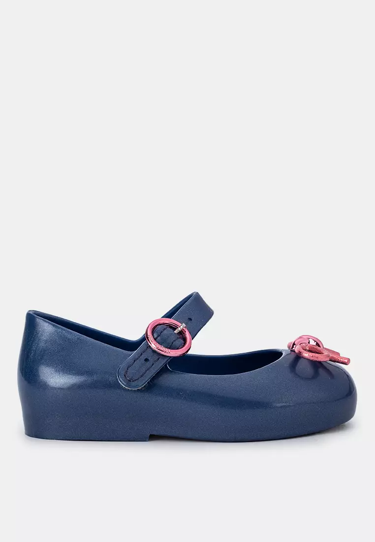 Buy Mini Melissa Sweet Love Chrome Flats 2026 Online | ZALORA Philippines