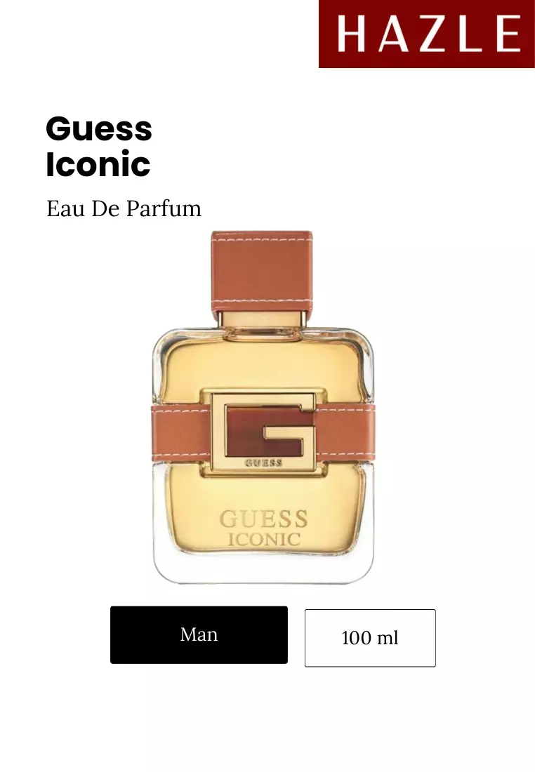 Jual GUESS Iconic Man EDP 100 ml Original 2025 | ZALORA Indonesia