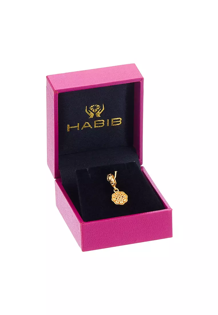 Buy HABIB HABIB 916/22K Yellow Gold Charm (Kuih Loyang) C5280823 2025 ...