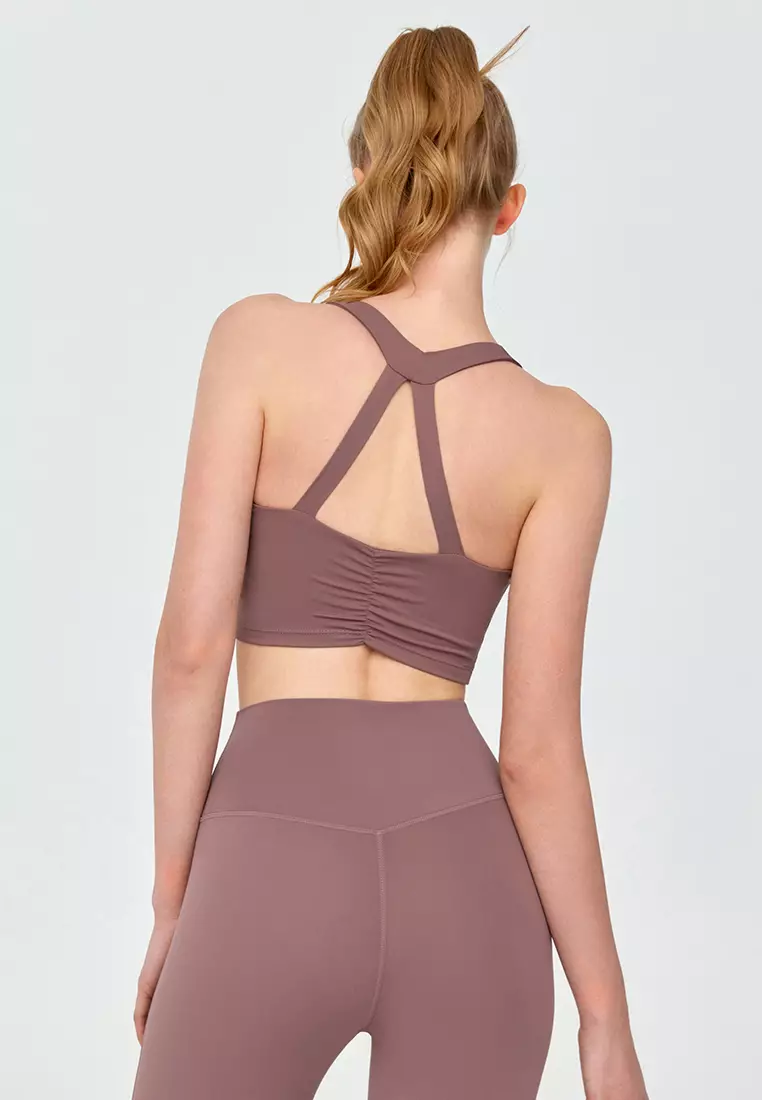 Buy Happy Fridays Nude Yoga Sports Bra Dsg781 2024 Online Zalora
