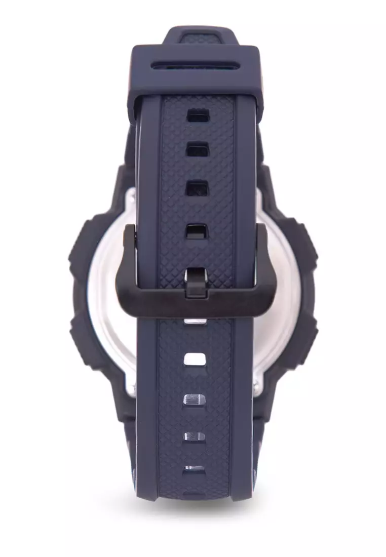 Jual Casio Casio Jam Tangan Pria - Blue Silver - Silicon - AE-1000W-2AVDF Original 2024 | ZALORA ...