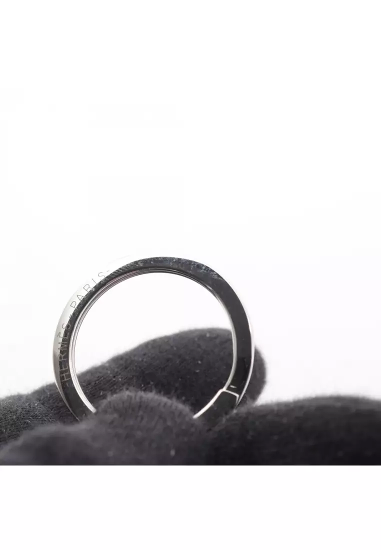 Buy HERMES Pre-Loved Hermès carmen bag charm key ring Aagneau Light ...