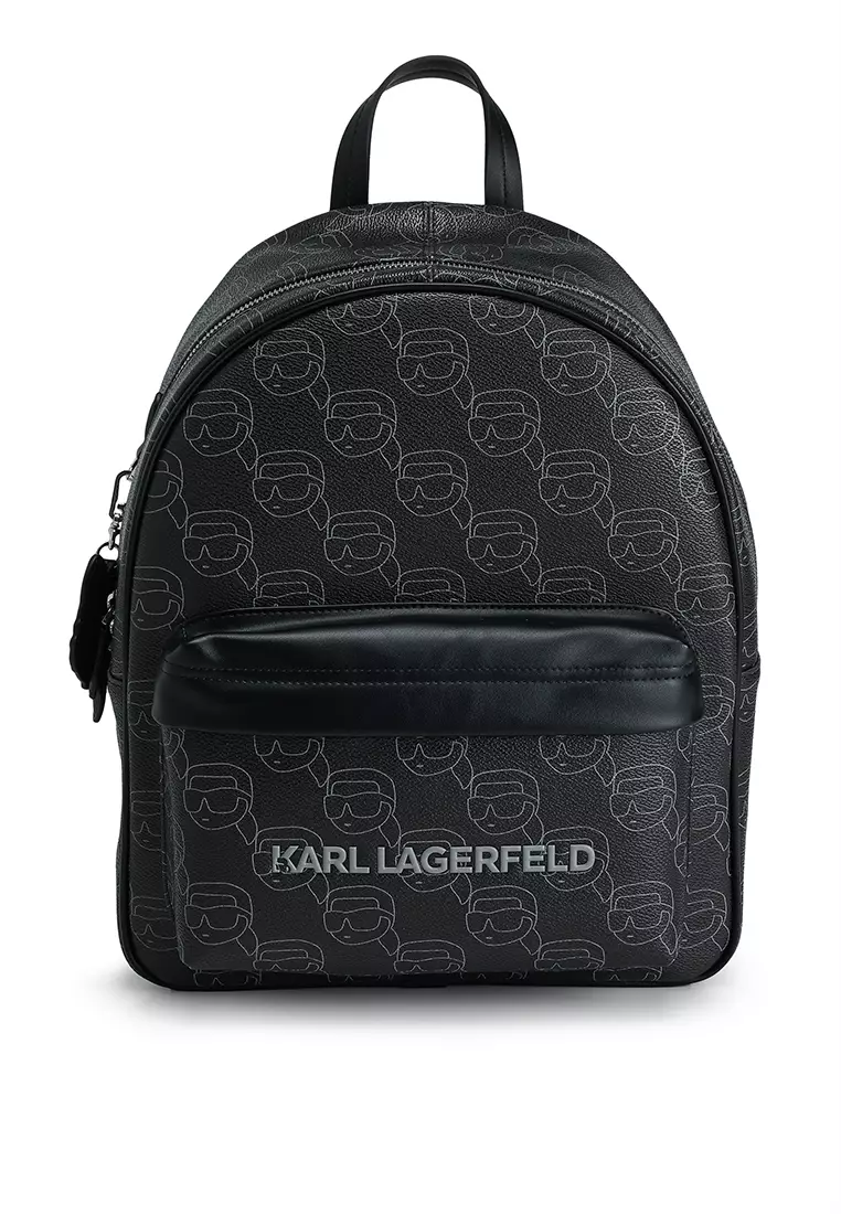 Buy KARL LAGERFELD Ikon Monogram Backpack 2025 Online | ZALORA Philippines