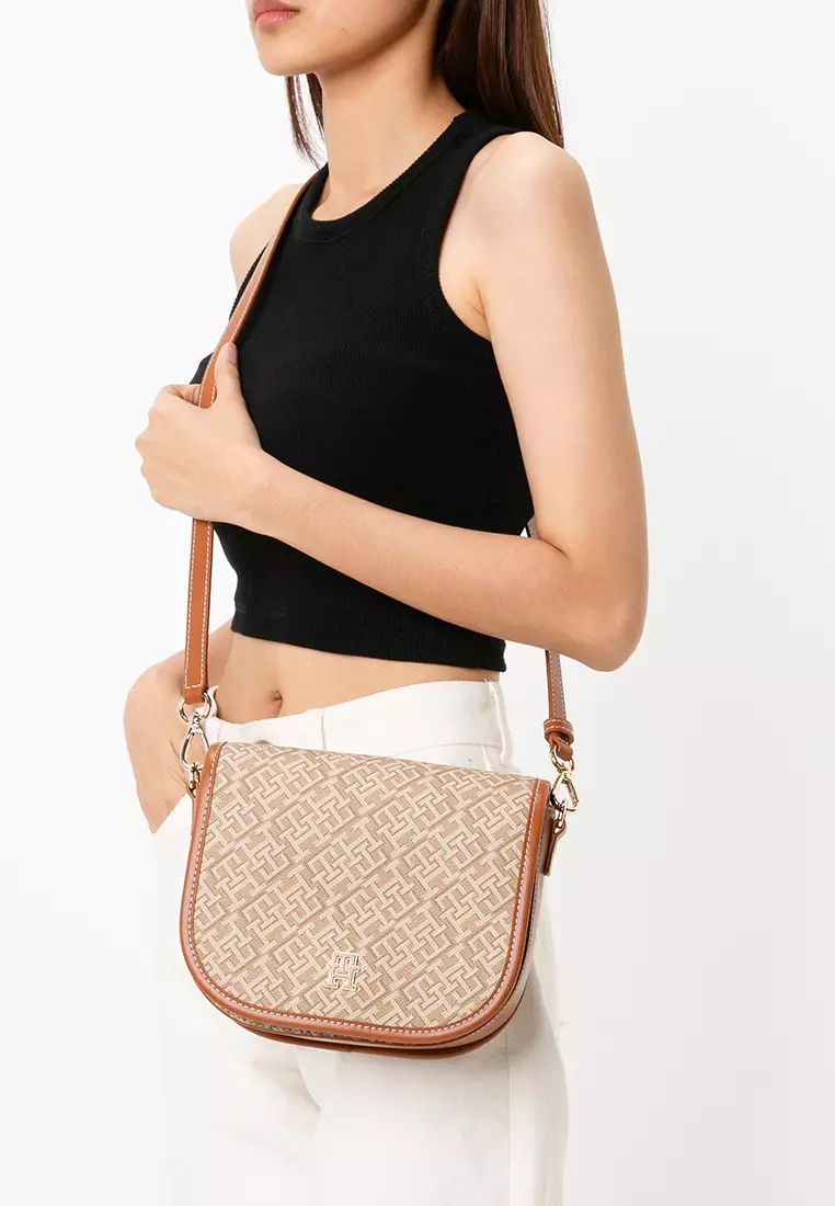 Buy Tommy Hilfiger Monoplay Crossbody Saddle Bag - Tommy Mainline Online | ZALORA Malaysia