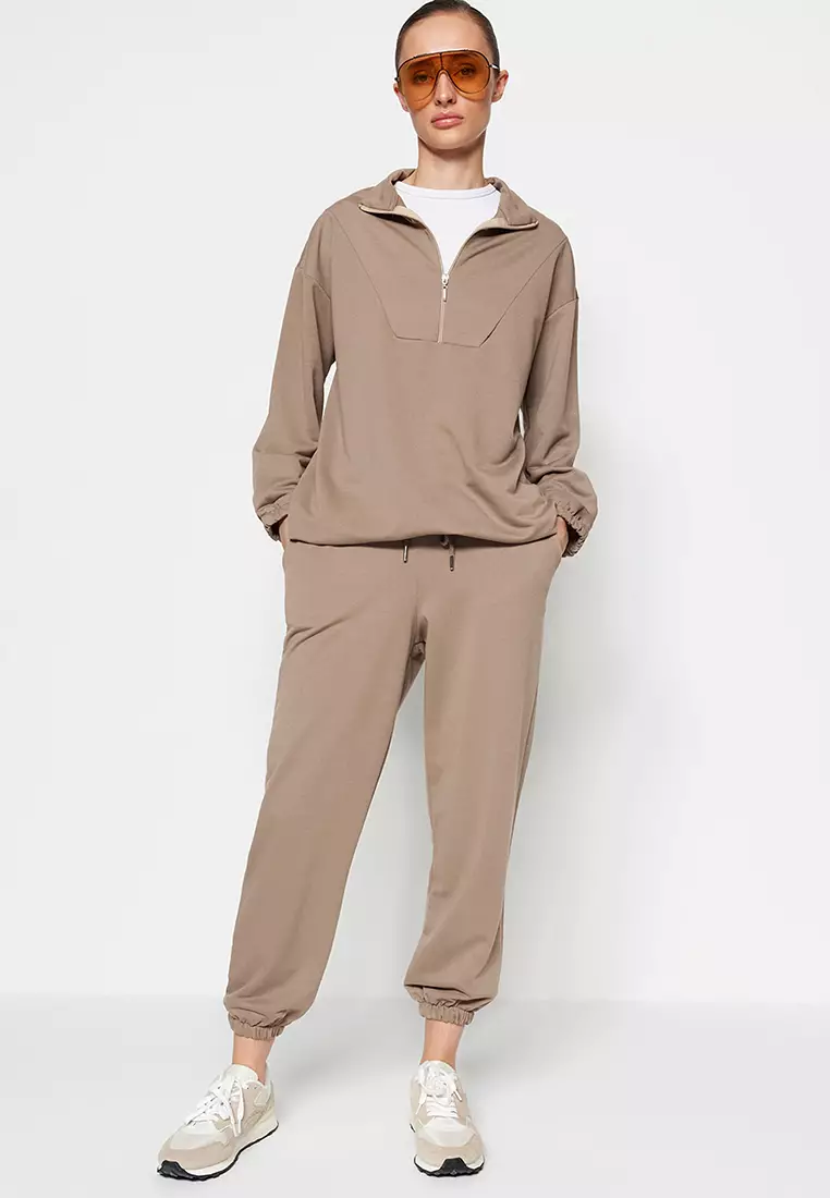 Buy Trendyol MODEST Zipper Tracksuit Set 2025 Online | ZALORA Philippines
