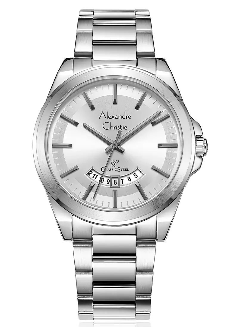 Jual Alexandre Christie Alexandre Christie - Jam Tangan Pria - Silver ...