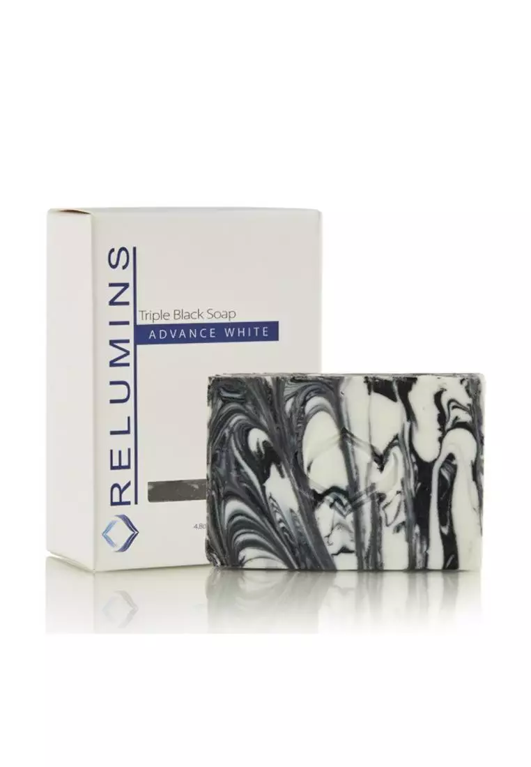 Buy RELUMINS Relumins Advance White Spa Formula Triple Black Soap 135 g ...