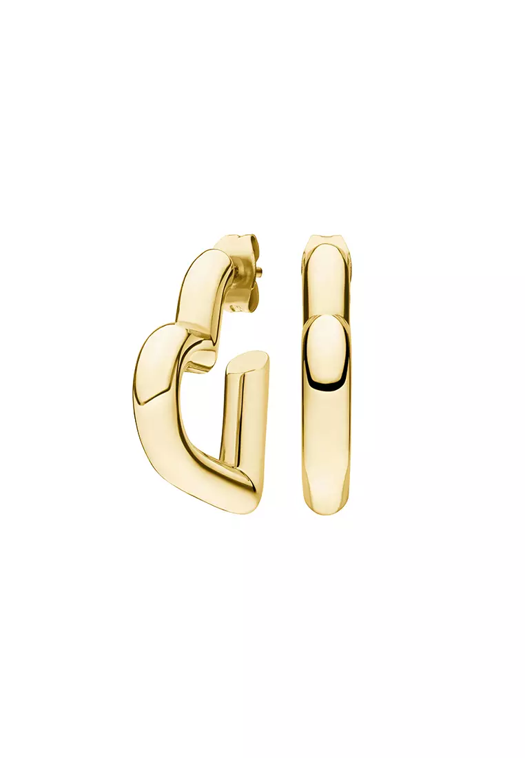 Buy Rosefield Heart Bold Earrings Gold 2025 Online | ZALORA