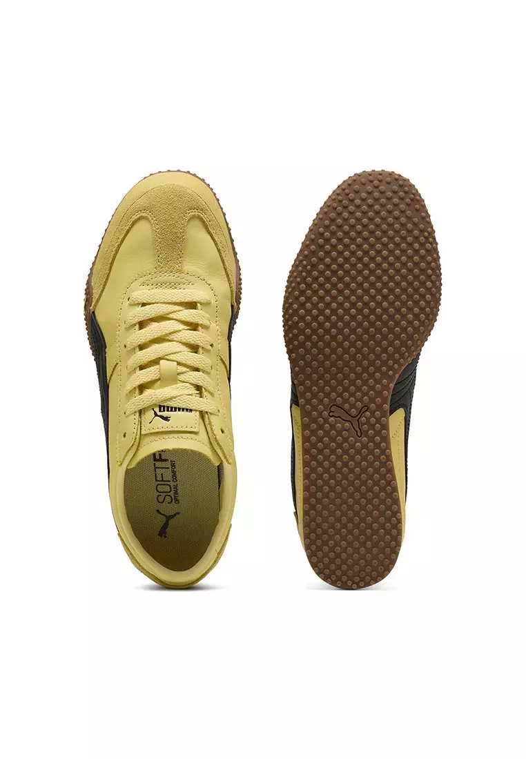 Buy PUMA [NEW] PUMA Bella Leather Sneakers Women (Yellow) Online ...