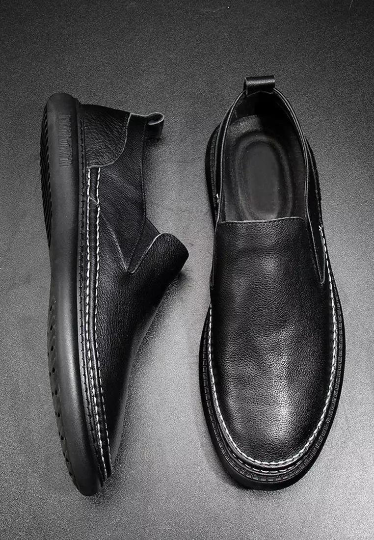 Buy Twenty Eight Shoes VANSA Top Layer Cowhide Slip-on Loafer VSM-C0861 ...