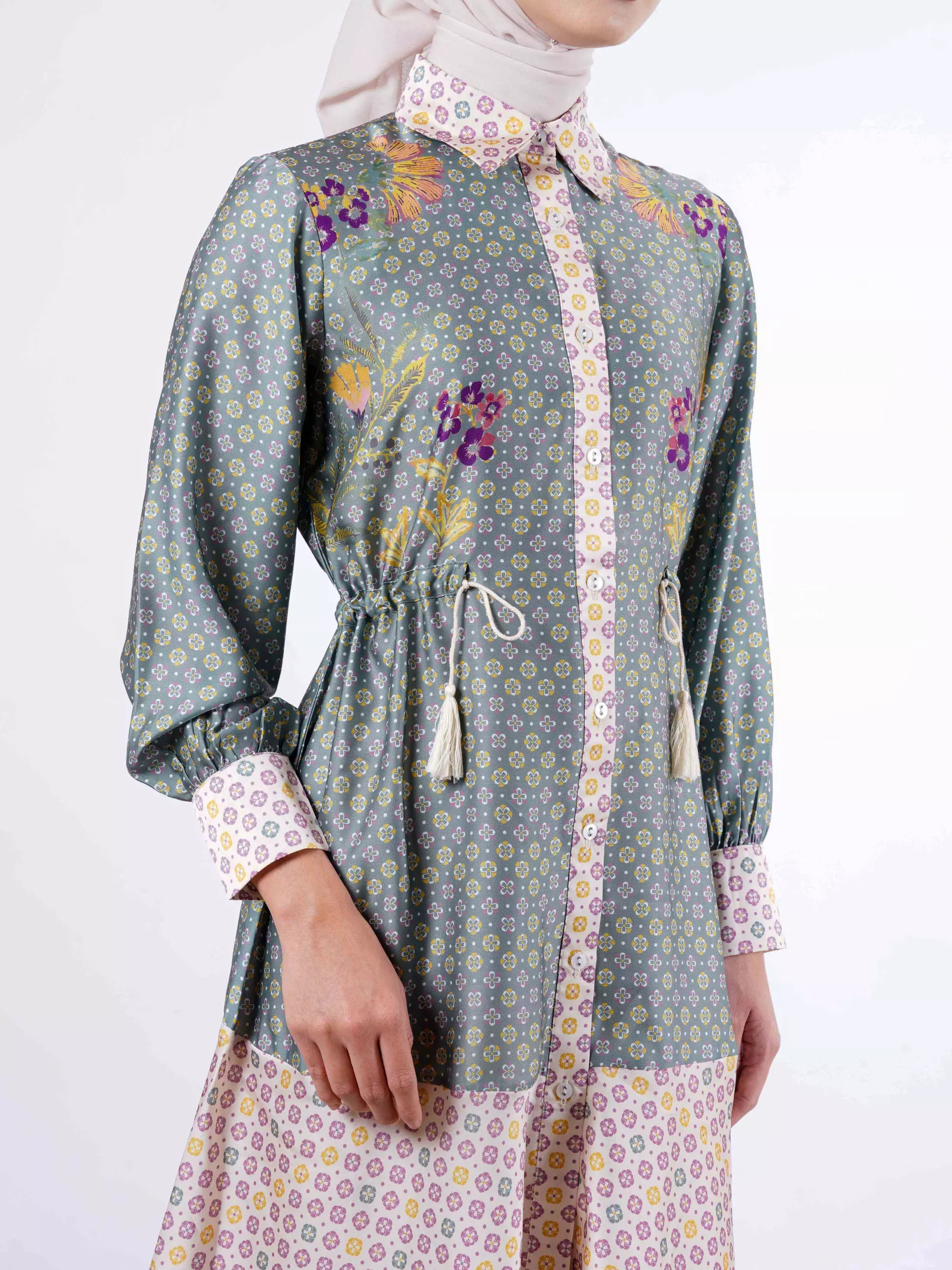 Jual Aleza Aleza - Mica Tunic Green Original 2025 | ZALORA Indonesia