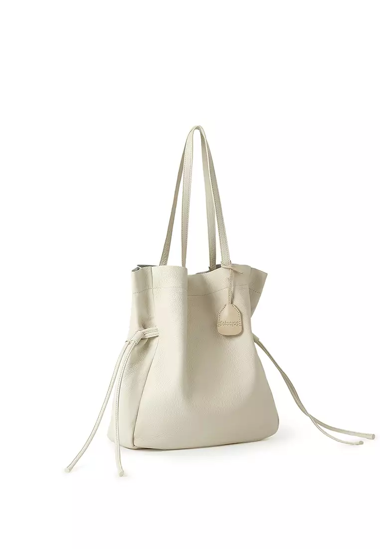 Buy RABEANCO RUTA Tote - Cream Beige 2025 Online | ZALORA