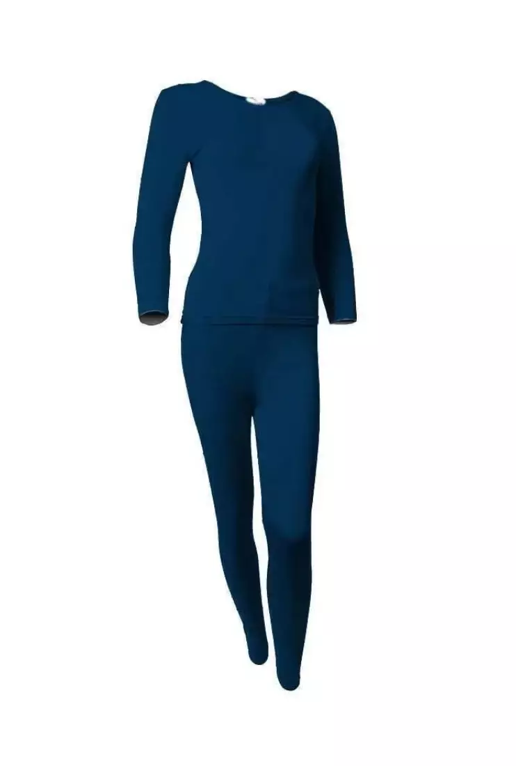 Buy Kenvelo Kenvelo - Ladies Fleece Tight Longjohn Set-LJ823174 Online ...