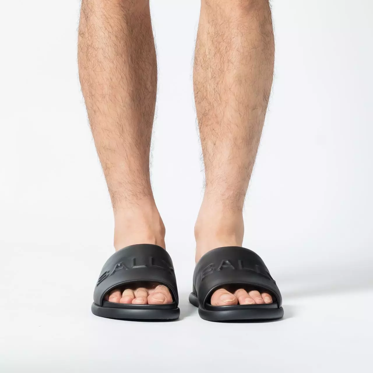 Jual BALLY Bally Nolan Calfskin Sandals Black Original 2025 | ZALORA ...