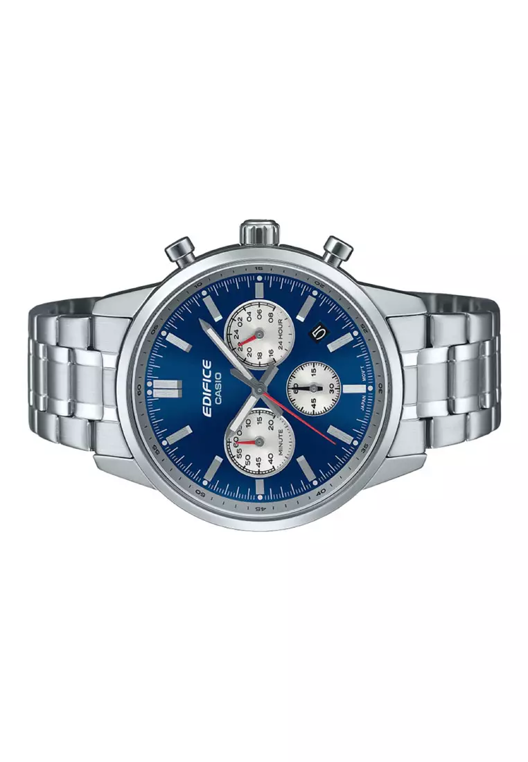 Buy Casio Edifice Chronograph Watch EFR-575D-2A 2025 Online | ZALORA ...