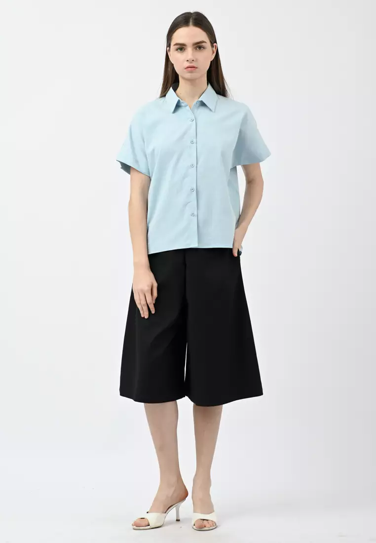 Buy Plain B. Collar Shirt 2026 Online | ZALORA