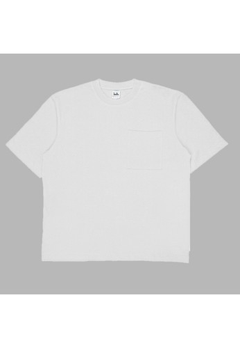 Jual Jipclo Jipclo Kaos Polos Oversize Heavy Cotton 16s Putih Pocket ...