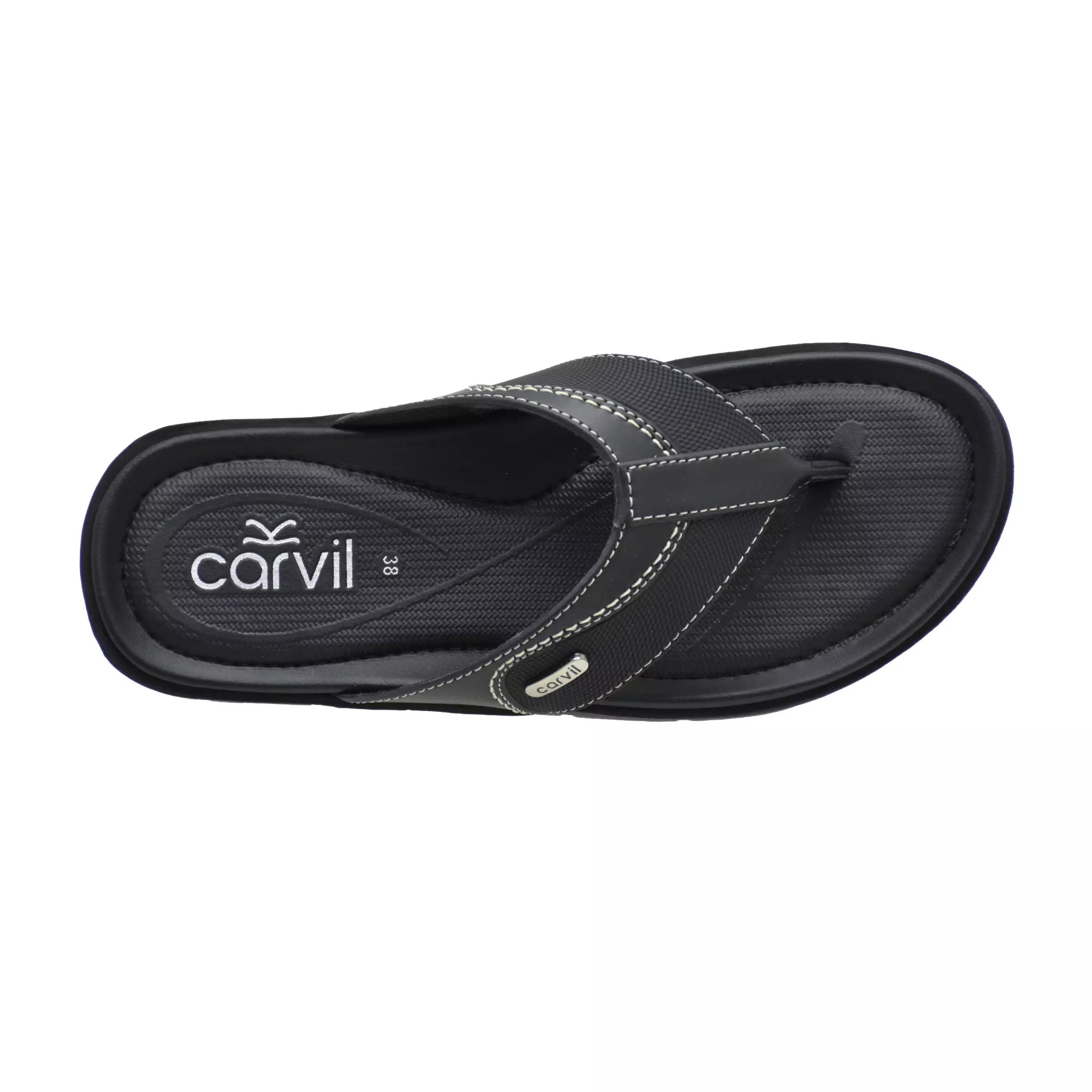 Jual Carvil Carvil Sandal Pria Diolux-01 M Black Original 2025 | ZALORA ...
