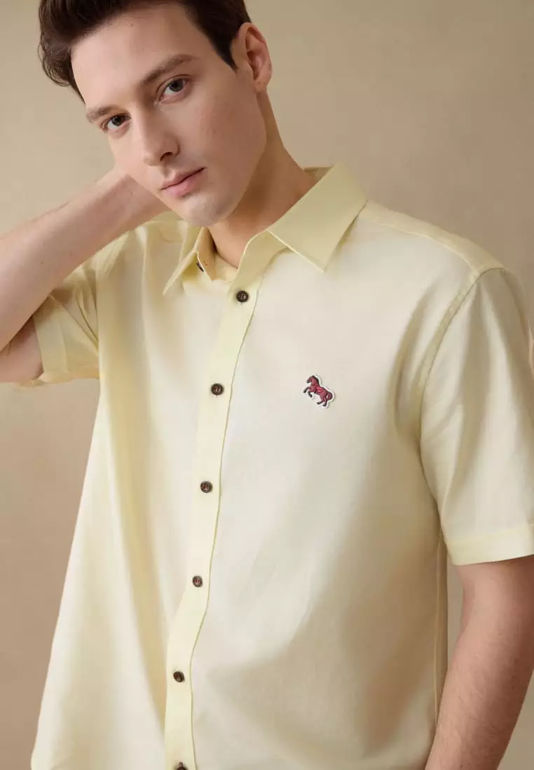 Buy G2000 G2000 Wrinkle Free Oxford Smart Fit Short Sleeve Casual Shirt ...