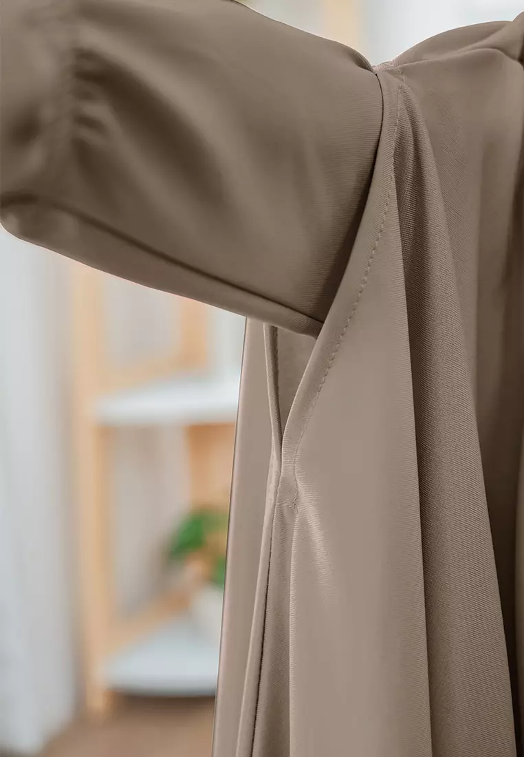 Jual COTTON BEE Wafa French Khimar Set | One Set Dress Abaya Syari ...