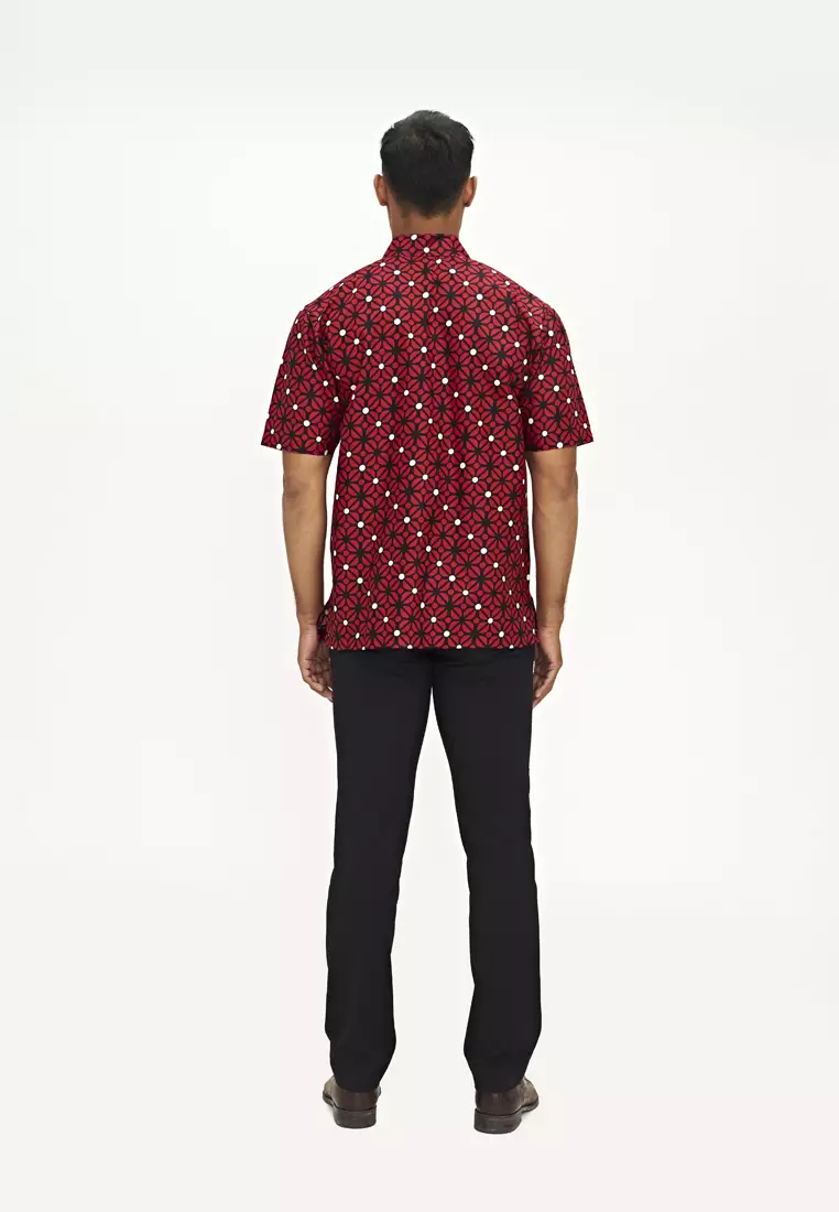 Buy TUSCA Eusoff Classic Batik Shirt 2025 Online | ZALORA