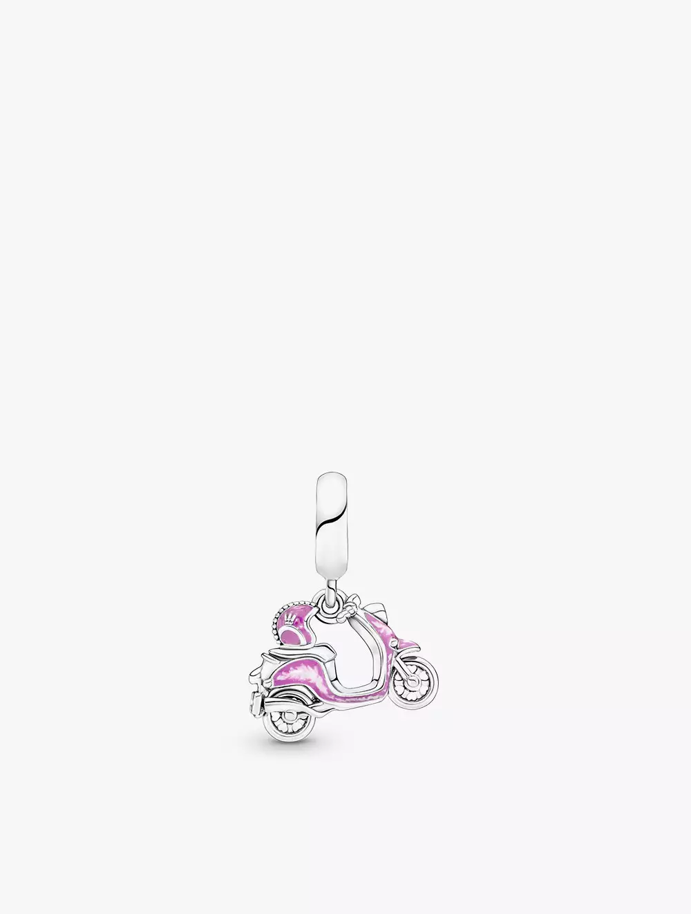 Jual PANDORA Pink Scooter Dangle Charm - Silver Original 2025 | ZALORA ...