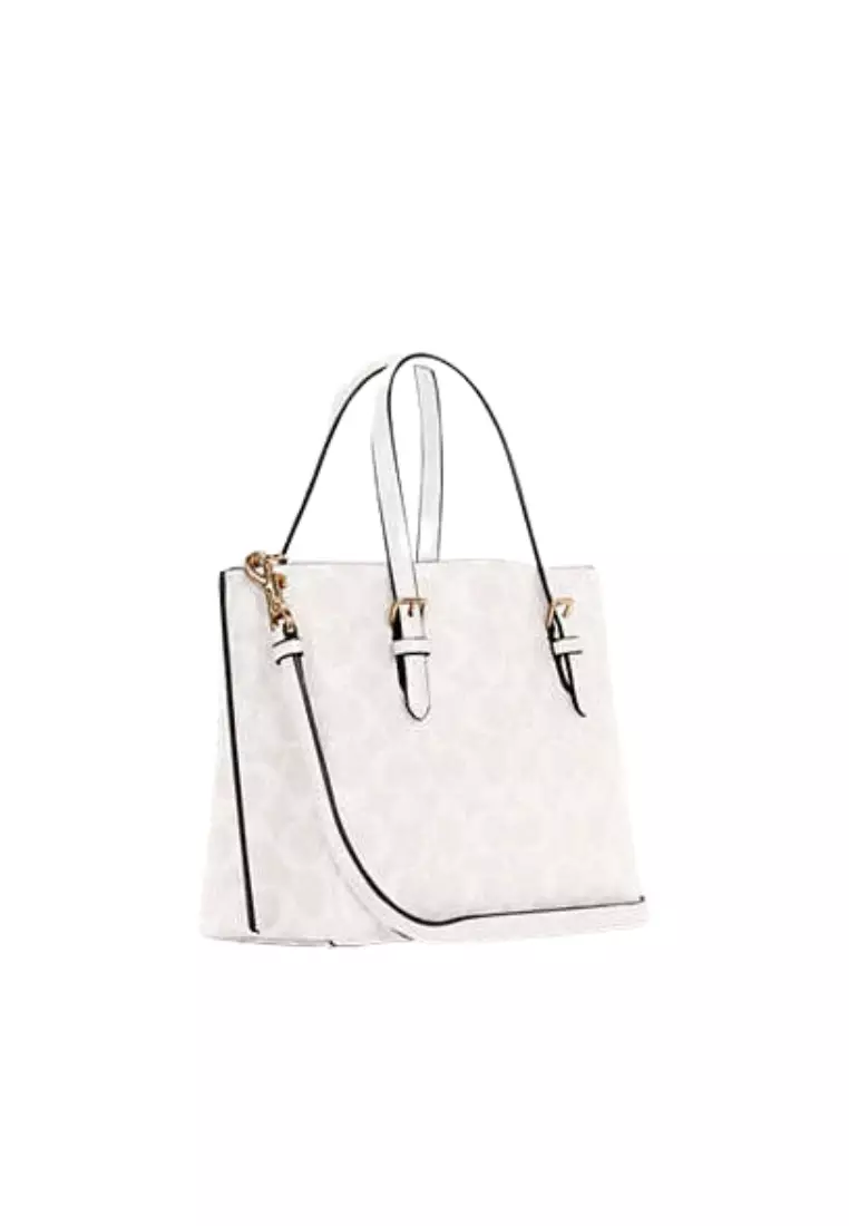 Buy Coach Coach Mollie 25 Tote Bag In Glacier White C4250 2024 Online ...