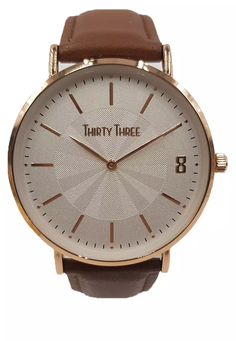 Jual THIRTY THREE Jam Tangan Pria Thirty Three TH1001M-RG02-L03 ...
