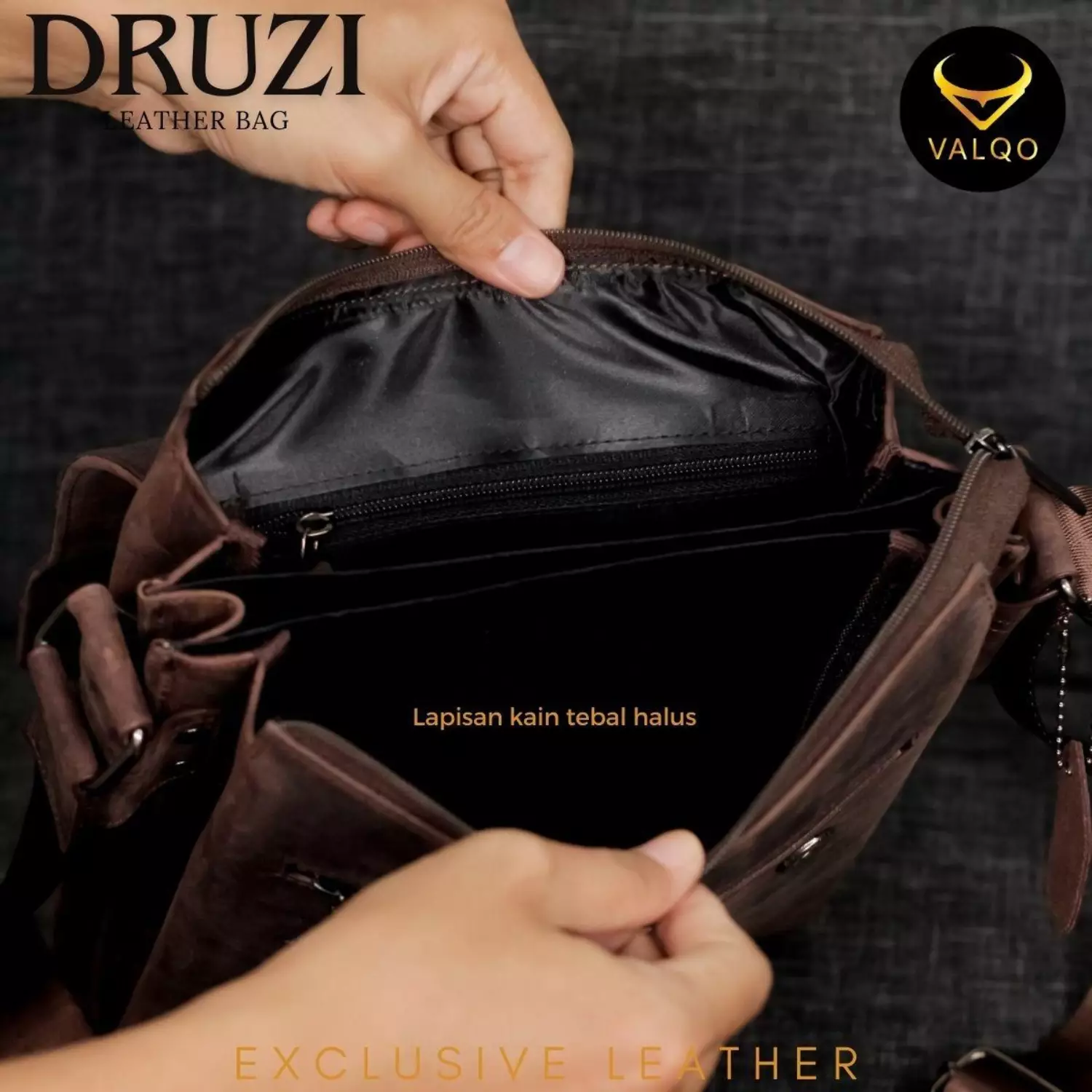 Jual Sogno DRUZI Leather Bag Original 2025 | ZALORA Indonesia