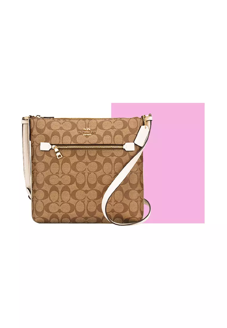 Coach Rowan File Crossbody Bag In Signature Canvas C1554 2024 | Buy ...
