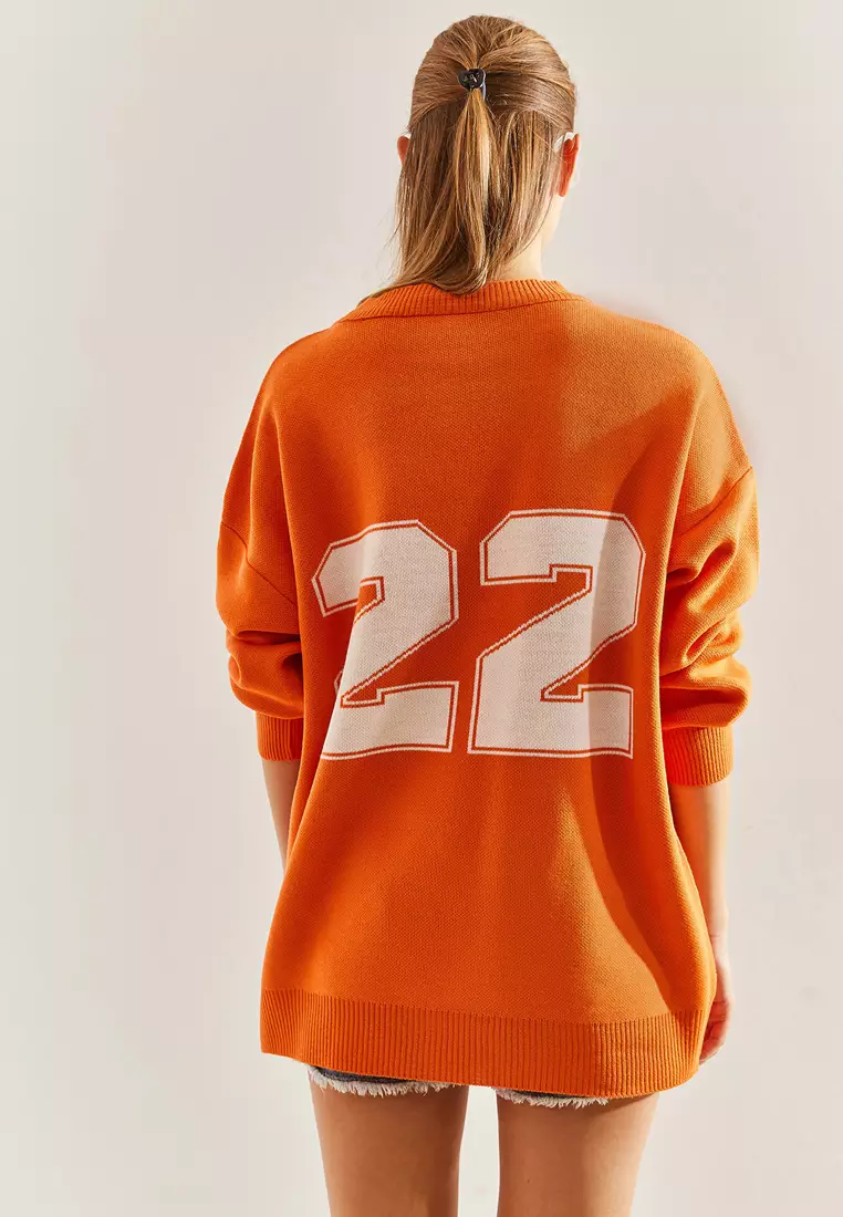 Buy Bianco Lucci Back Printed Knit Sweater 2025 Online | ZALORA Philippines