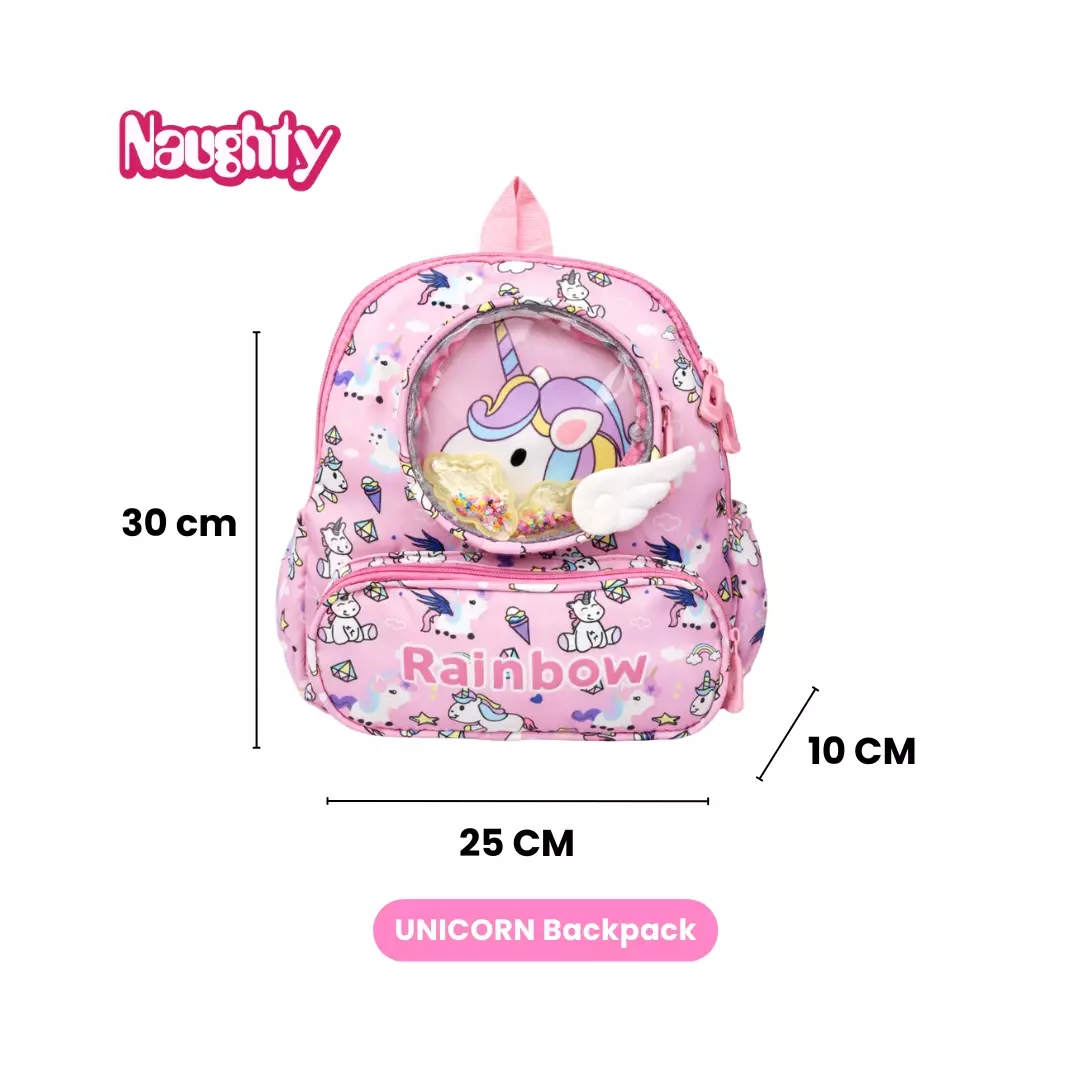 Jual Naughty Tas Ransel Anak Perempuan Sekolah Tk Paud Backpack Unicorn ...