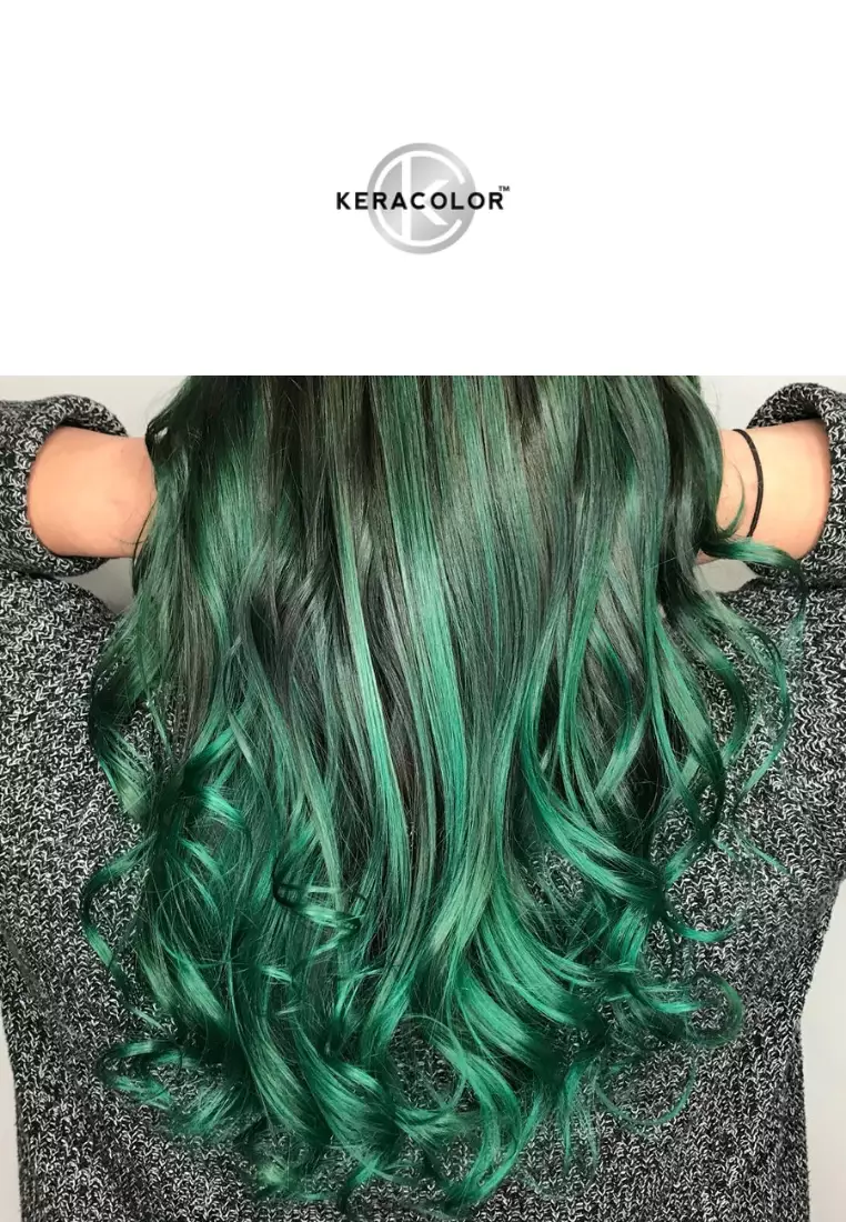 Buy Keracolor Keracolor Color + Clenditioner Vivids Emerald 12oz 355ml ...