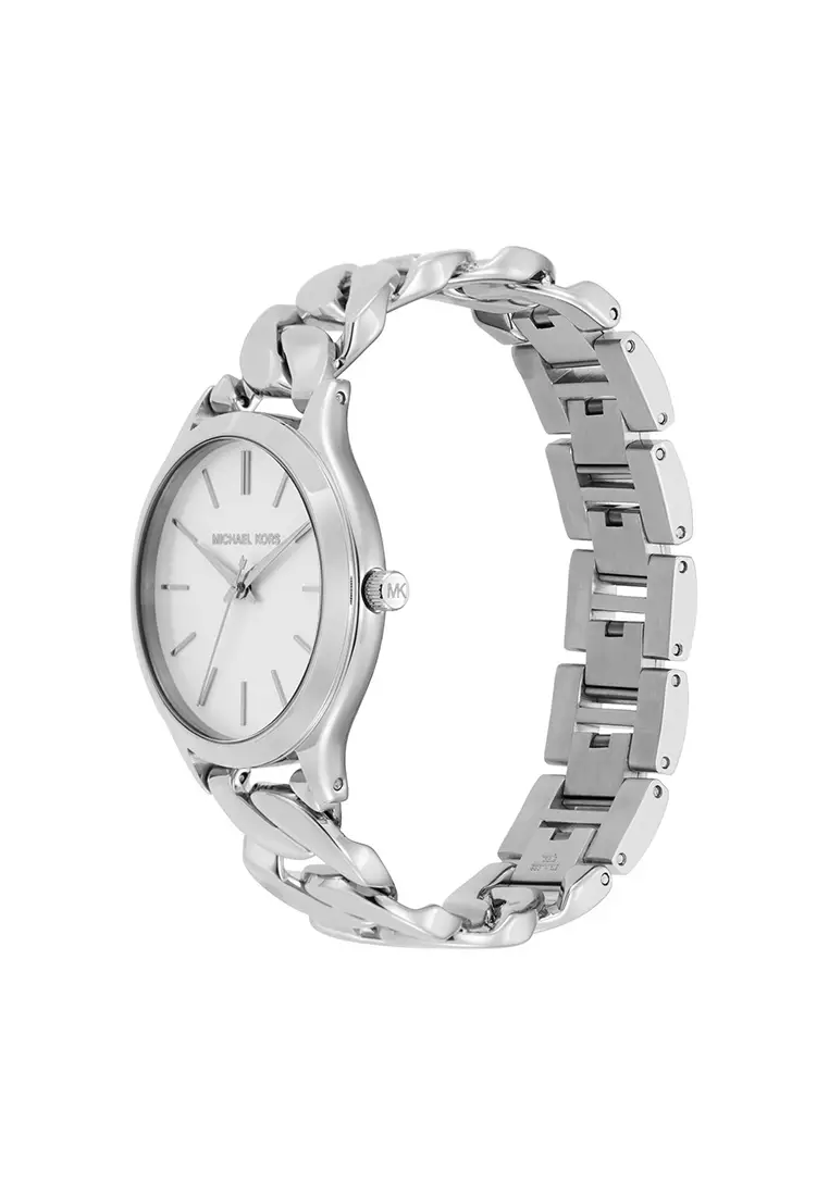 Buy MICHAEL KORS Runway Silver Stainless Steel Watch MK7474 2025 Online ...