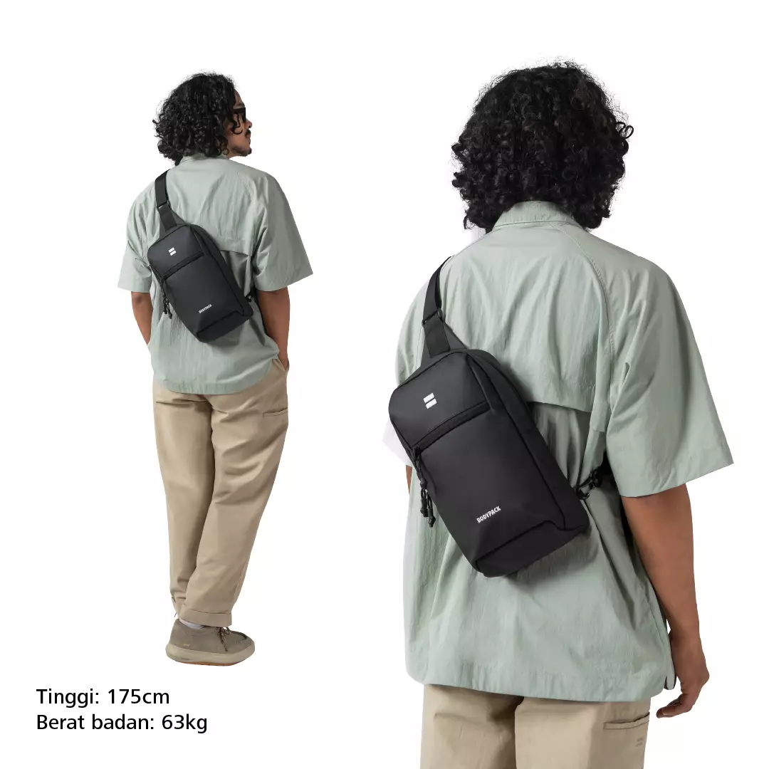 Jual Bodypack Bodypack Plaver Sling Bag Tas Selempang - Hitam Original ...
