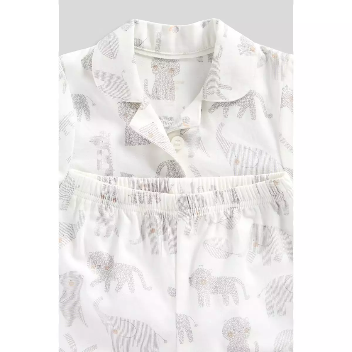 Jual Mothercare Mothercare Safari Woven Baby Pyjamas - Piyama Unisex ...