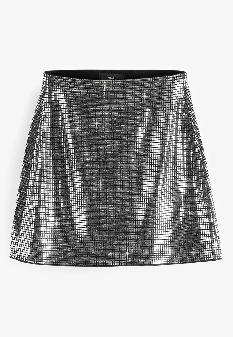 Buy Next Mini Sequin Skirt 2025 Online Zalora