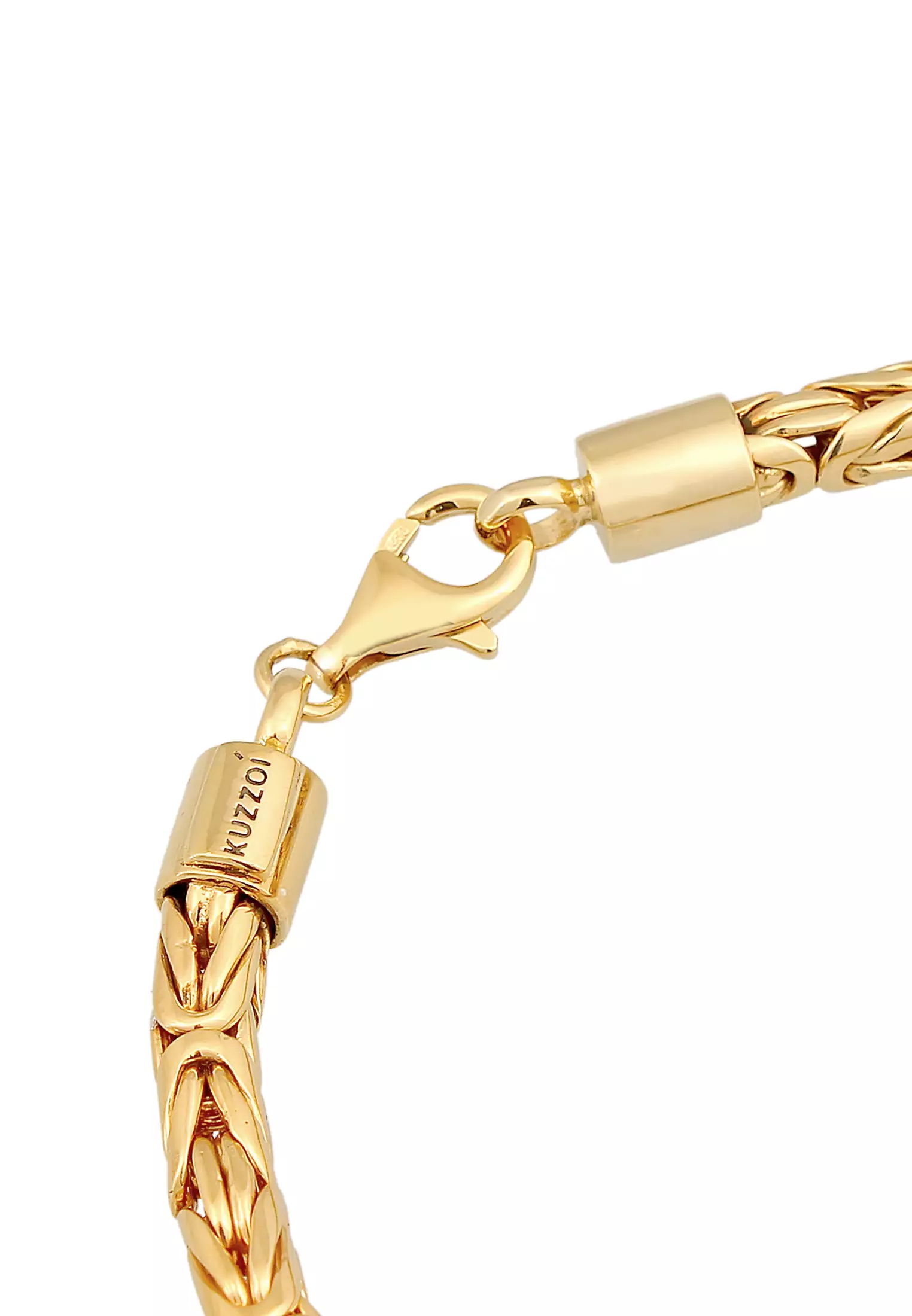 Buy Kuzzoi Bracelet Men Round Links Trend Gold Plated 2026 Online | ZALORA