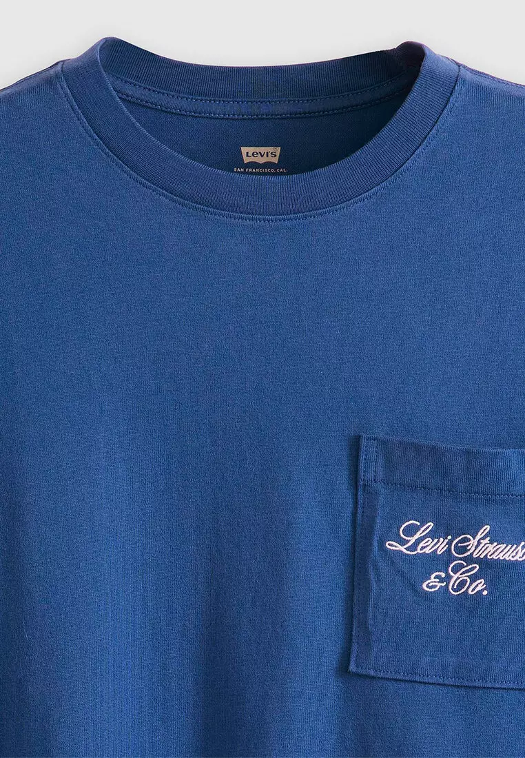 Buy Levi's Men's Half-Sleeve Graphic Pocket T-Shirt 001MH-0003 Online ...