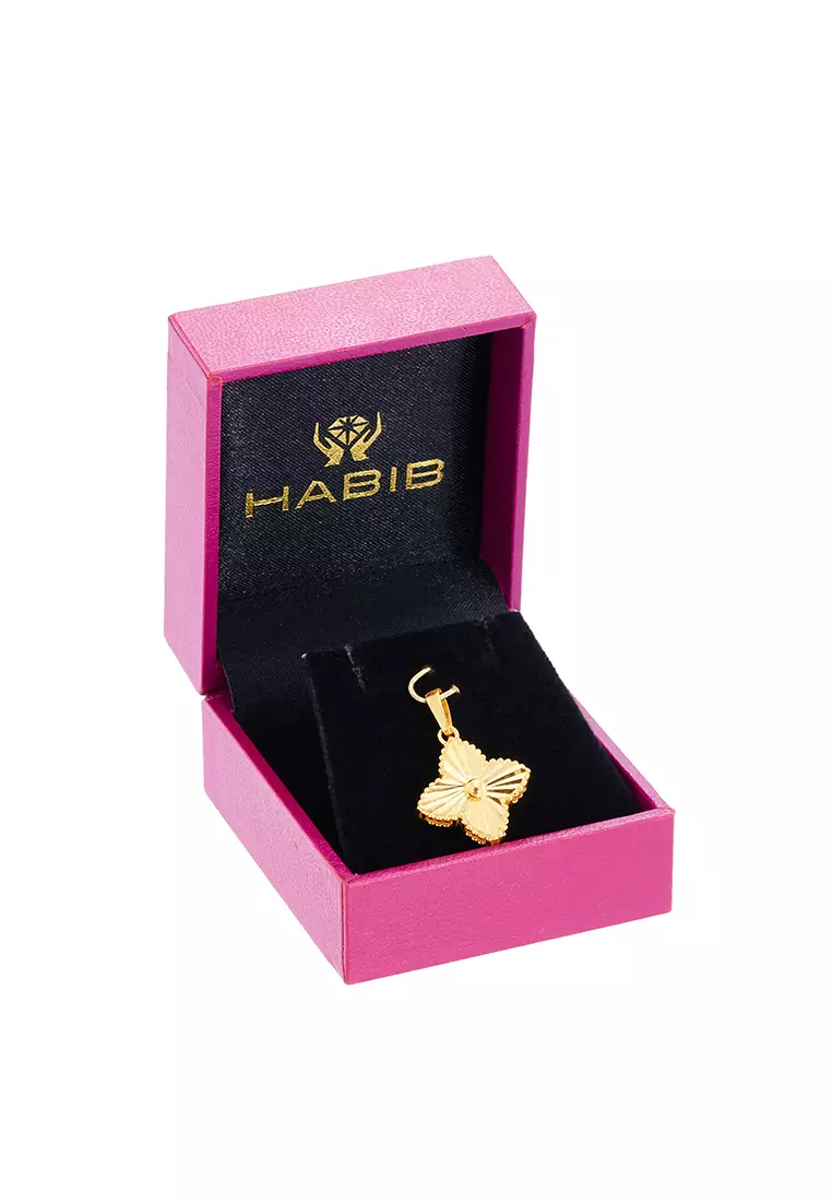 Buy HABIB HABIB Oro Italia 916 Yellow Gold Pendant GP53231023 Online ...