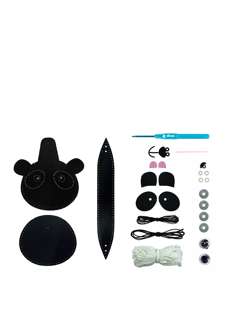 Buy Avenir Avenir Loopie Plush Bag - Panda 2024 Online | ZALORA