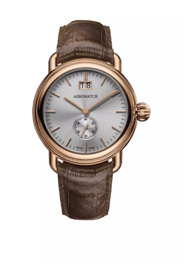 Buy Aerowatch ELEGANCE QUARTZ MEN WATCH 40mm A41900RO03 2026 Online ...