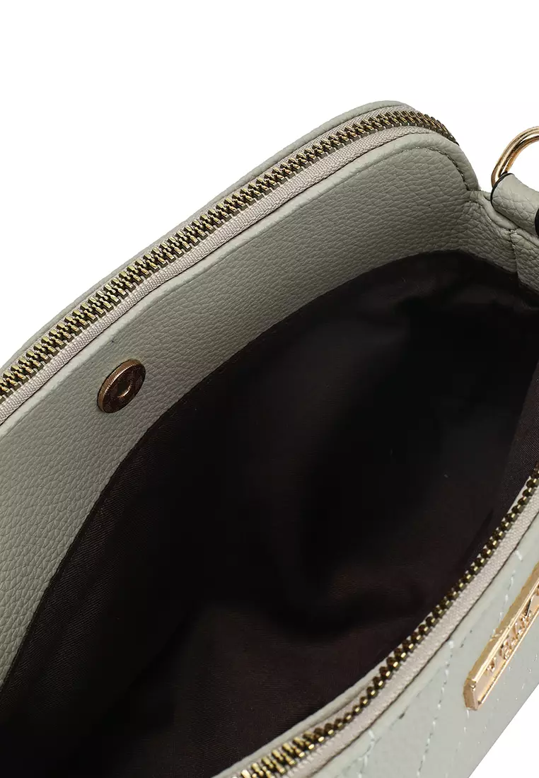 Buy Unisa Quilted Sling Bag With Chain Strap 2025 Online | ZALORA ...