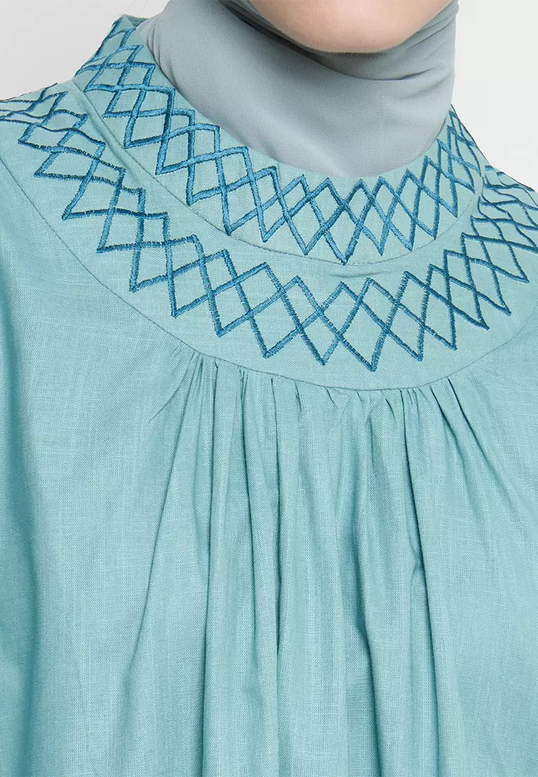 Jual KLA KLA - Vlabel Collection Hazel Dress Tosca Original 2024 ...