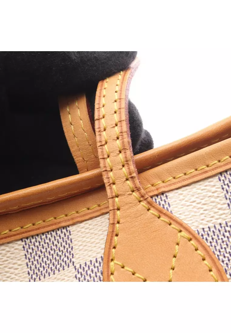 Buy Louis Vuitton Pre-Loved Louis Vuitton Neverfull MM Damier Azur ...
