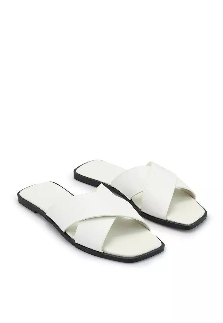 Buy Rubi Cloverly Crossover Slides 2024 Online | ZALORA